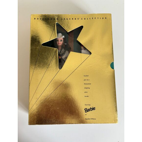 Mattel | Other | Barbie Doll As Scarlett Ohara Hollywood Legends ...